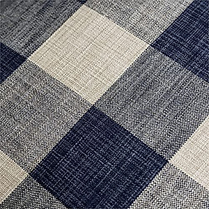 Furniture of America Calistoga Fabric Ivory 4pc Sofa Set with Checkered Ottoman