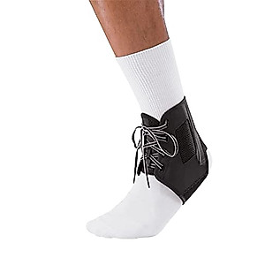 Mueller Sports Medicine AFT3 Ankle Brace for Men and Women-Perfect for Running, Basketball, and Volleyball, Black, Medium