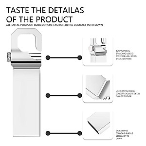 Simyoung USB Flash Drive 32GB USB 3.0Waterproof Drive Memory USB Stick - Gold