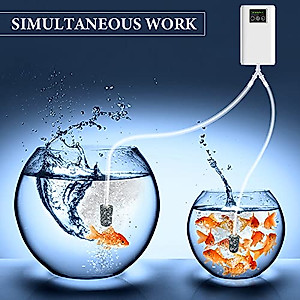 Cobee Aquarium Air Pump Connectors, 4 Pieces Y Shape Airline Tubing Connector Anti-Shedding Fish Tank Air Pump Connector Plastic Air Tube Adapters for 3/16 in Air Line