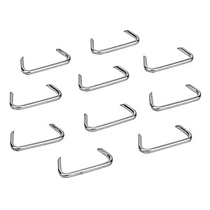 Performance Tool W5230 1,000pc Steel Hog Ring for: Upholstery, fencing, craft, rope, bungee cords, bag closures, crab pots, furniture and much more