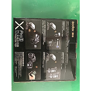Godox XPro-S TTL Wireless Flash Trigger for Sony Camera, 2.4G Wirless Flash Transmitter HSS 1/8000s, TTL-Convert-Manual Function, 11 Customizable Functions, Big LCD Screen, 16 Groups and 32 Channels