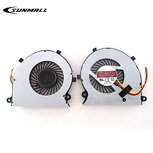 SUNMALL CPU Cooling Fan Replacement Compatible with Toshiba Satellite Radius P55W-B P55W-B5112 P55W-B5162SM P55W-B5181SM P55W-B5201SL P55W-B5220 P55W-B5224 P55W-B5260SM P55W-B5318 P55W-B5380SM Series