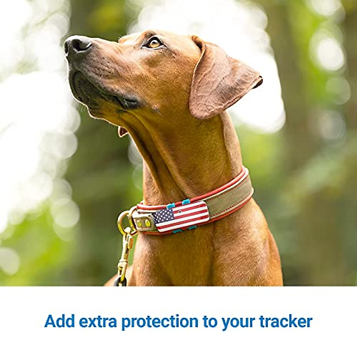 Tractive Tracker Cover - USA, Red, White & Blue