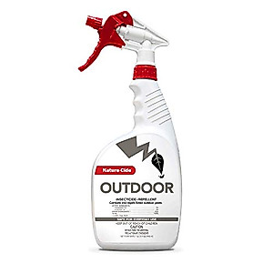 Nature-Cide Outdoor. Insecticide and Repellent. All Natural Pest Repellent, Roach, Spider, Mosquito and Ant Spray to Keep Your Home Safe. No Strong Odor. 32 oz