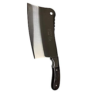Sato Forged Heavy-Duty Meat Cleaver Chopping Butcher Knife (Bone Chopper), 8" 1.6 lbs
