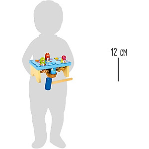 Small Foot Wooden Toys Smack the Bird Knock Playset with Hammer designed for children ages 18 months