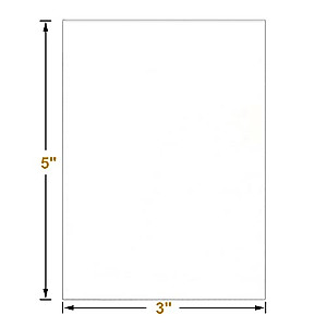 Macoota 200 Pcs 3" x 5" Small Clear Thick Cello Treat Bags Flat Cellophane Bags With 6 Colors Twist Ties Packaging Wrapping Cookies Candies Popcorn Gift Cellophane Bags