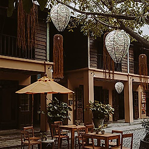 ZeeDix 8 Pack Hanging Paper Fake Wasp Nest Decoy- Eco Friendly Effective Deterrent Bee Hornets Wasp Nest for Outdoor, Home and Garden(8.66"×11",Dark Color)