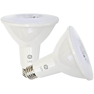 Ge Lighting 43096 12 Watt E26 Par30l Soft White Led Dimmable Relax Hd Light Bulbs 2 Count