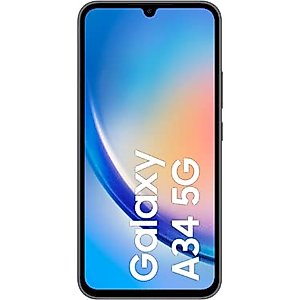 SAMSUNG Galaxy A34 5G + 4G LTE Latin American Version (256GB + 8GB) Unlocked Worldwide (Only T-Mobile/Mint/Metro USA Market) 6.6" 120Hz 48MP Triple Camera - (Violet)