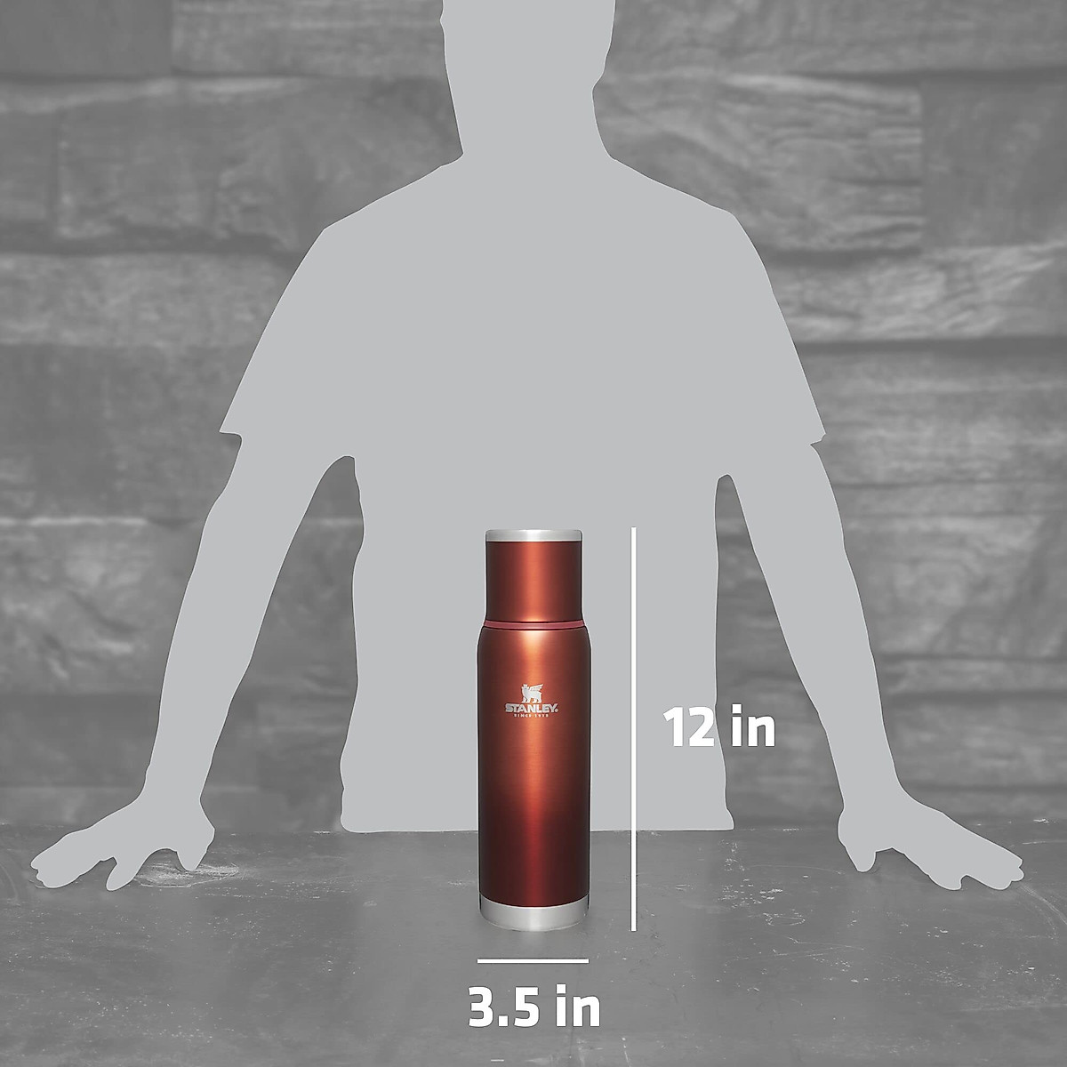 Stanley Adventure to-Go Bottle 1.1QT Clay Glow