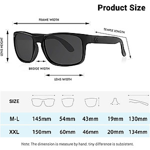 MAXJULI Polarized Sunglasses for Men and Women,UV400 Protection Sun Glasses,Ideal for Driving Cycling and Running 8120（Grey+Grey）