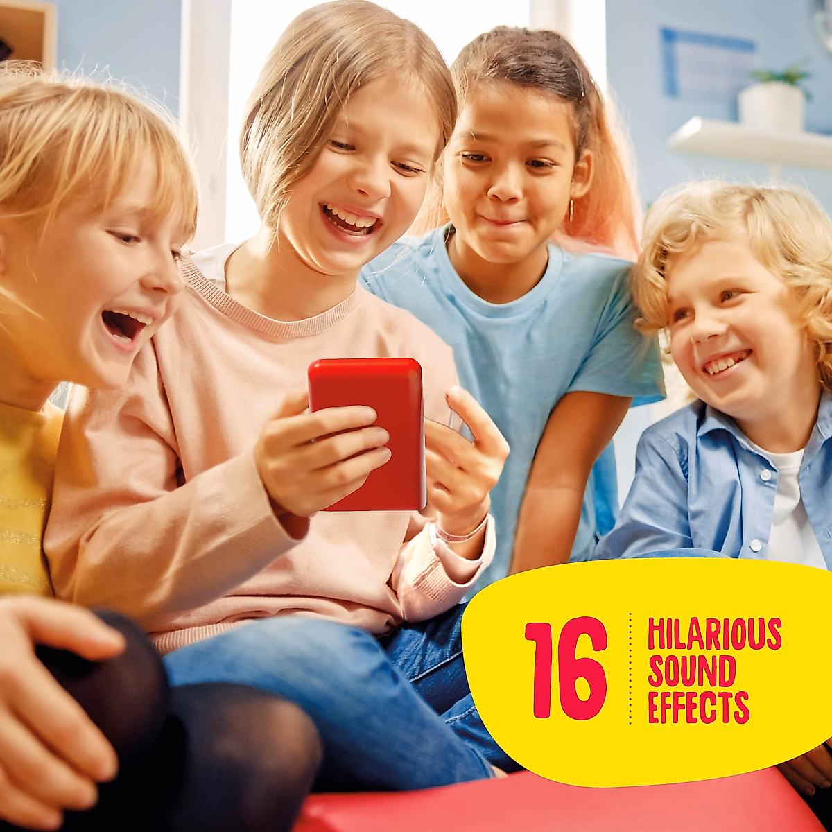 Sound Effects Machine - 16 Hilarious Sounds - Easter Basket Stuffers - Boys Noise Maker Prank Gifts for Kids- 6 7 8 9 10 Year Old Boy Gifts - Fun Boys Toys for Ages 8-13 - Cool Gadgets for Teens Gift