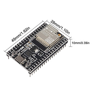 Aitrip 6pcs ESP32-DevKitC core Board ESP32 Development Board ESP32-WROOM-32U for Arduino IDE (ESP32-WROOM-32U)