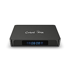 Great Bee One Year Android 10 Arabic 4K TV Box for IPTV with Google YouTube and Chromecast