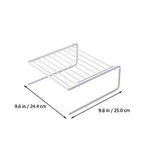 Garneck Kitchen Storage Shelf Under Shelf Basket Wire Storage Racks Wire Storage Shelves Rack Multi- Functional Cabinet