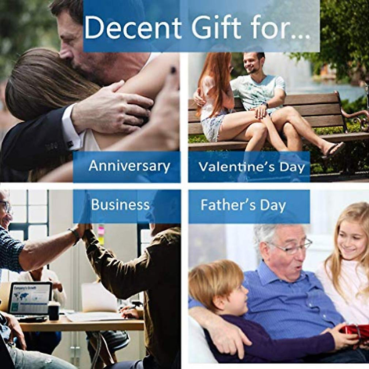 Shaving Razor Kit Double Edage Safety Razor 2 Layers Stainless Steel Shaving Mug Shaving Soap Cream Synthetic Shaving Brush Heavy Chrome Shaving Stand Black Shaving Razor Gift for Men