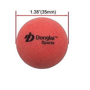 DDonglai 1.38"(35mm) Diameter Tournament Quality Foosball Balls-Great Grip to Play Foosball Game, 6pack Foosball Balls Sets