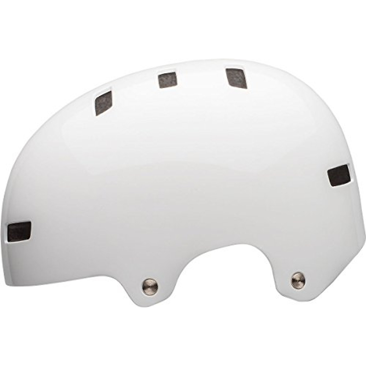 BELL Block Youth Street/Skate Bike Helmet - Gloss White (2018), X-Small (49-53 cm)