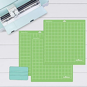 TECKWRAP StandardGrip Green Cutting Mat 12"x12" 3 Pack