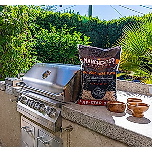 Manchester Barbecue Wood Pellets for Smoker - Super-Premium BBQ Wood Pellets, Competition Blend Pellets for Pellet Grill, 100% Natural Hardwood Hickory, Oak, Maple, and Cherry