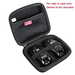 Hermitshell Travel Case for Xvive U2 Guitar Wireless System Rechargeable 2.4GHz Digital Guitar Transmitter Receiver (Black)