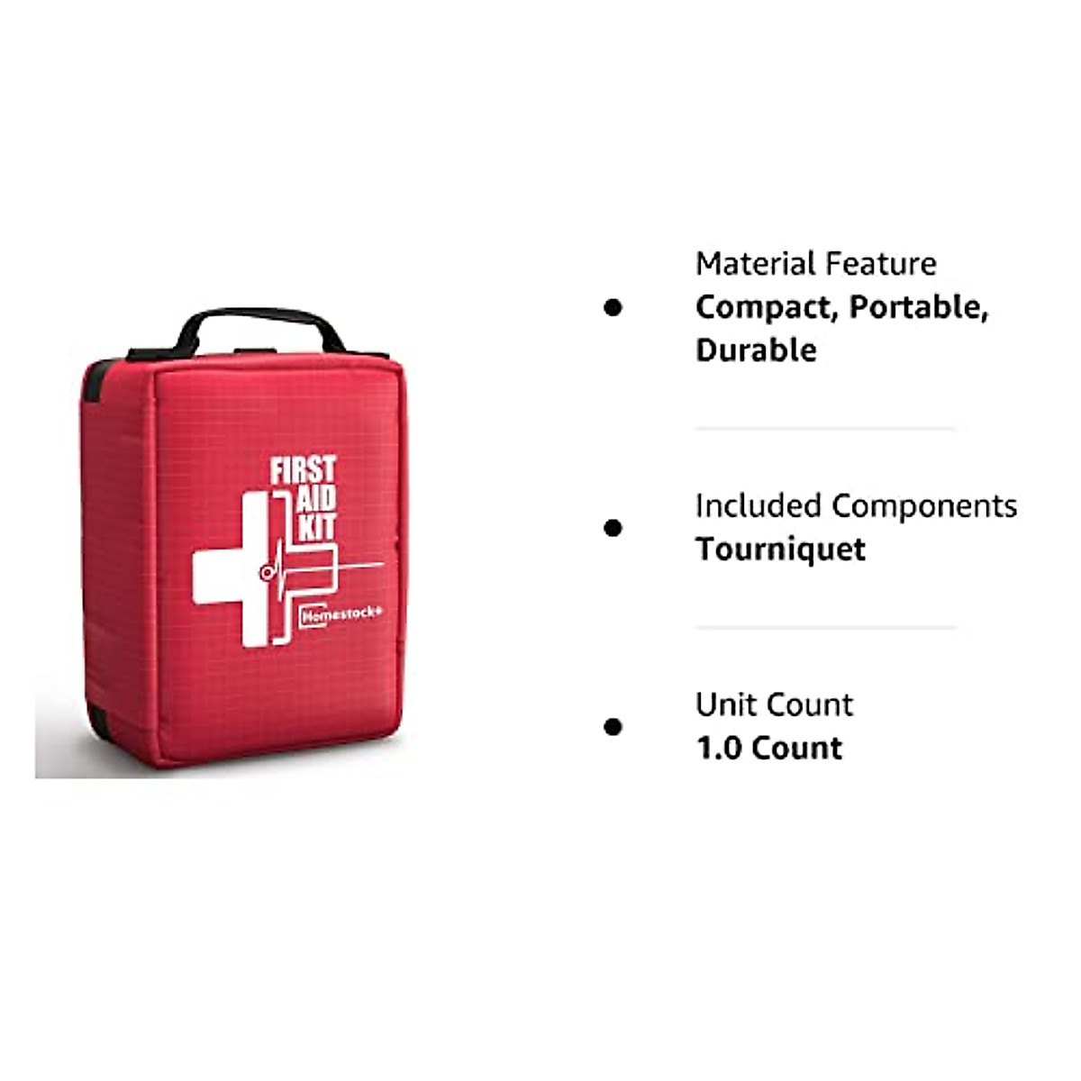 [New Upgrade] Professional First Aid Kits, First Aid Trauma Kit with Labelled Compartments Molle System for Car, Hiking, Backpacking, Camping, Traveling, and Cycling