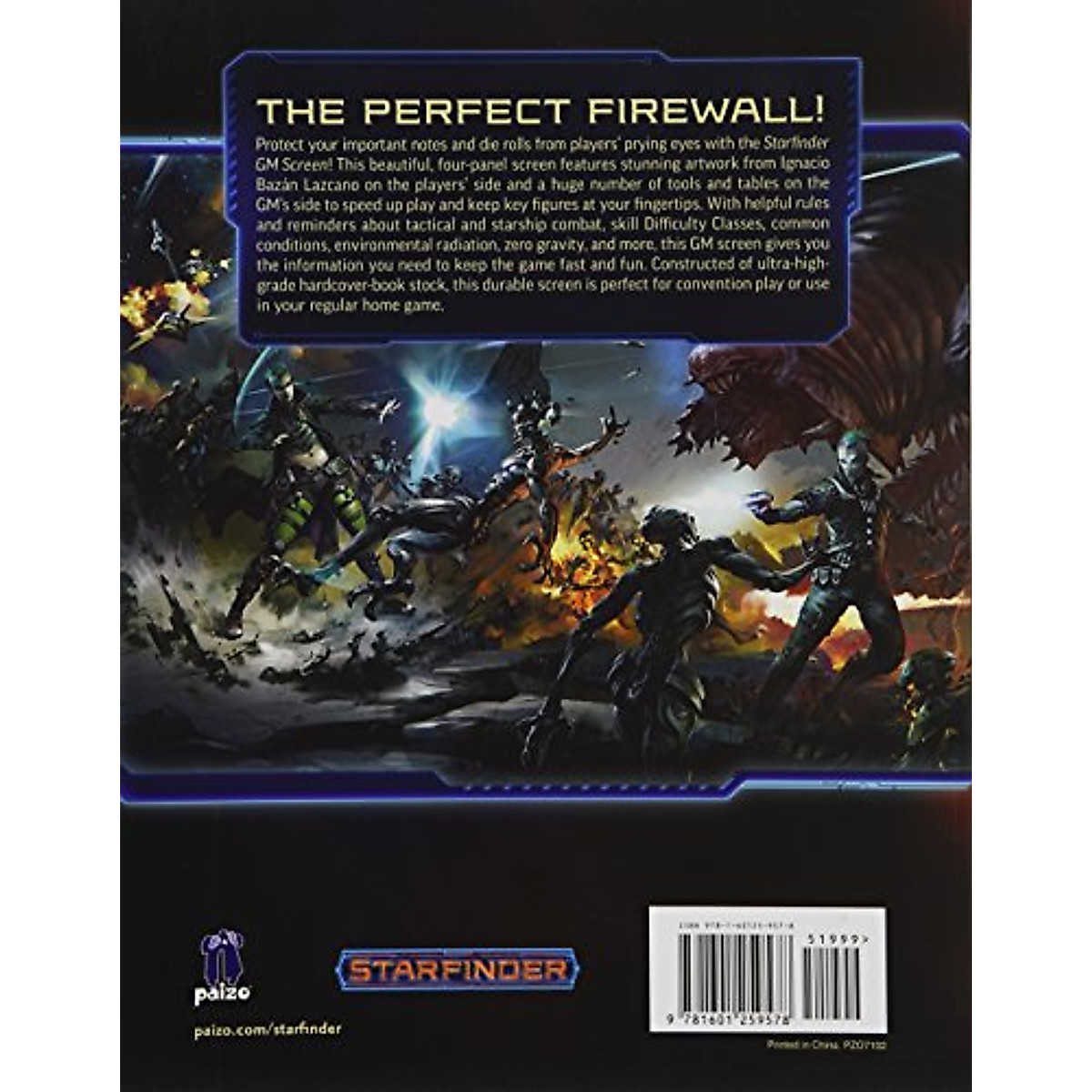 Starfinder Roleplaying Game: Starfinder GM Screen