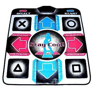 OSTENT USB Non-Slip StepMania Dancing Step Dance Mat Pad Blanket for PC Laptop Rhythm Windows Video Game