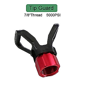 Tektall Universal Spray Sprayer Guide Accessory Tool for All Airless Paint Sprayer 7/8" with 517 Nozzle Tip & 10 Inch Extension Pole Rod