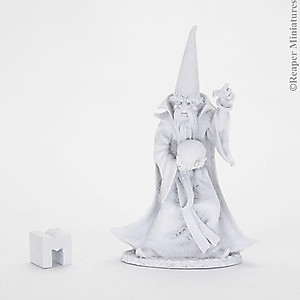 Reaper Miniatures: 03960 - Oman Ruul, Wizard Dark Heaven Legends Fantasy Metal Miniature