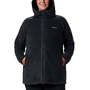 Columbia Women's Benton Springs II Long Hoodie, Black, X-Large