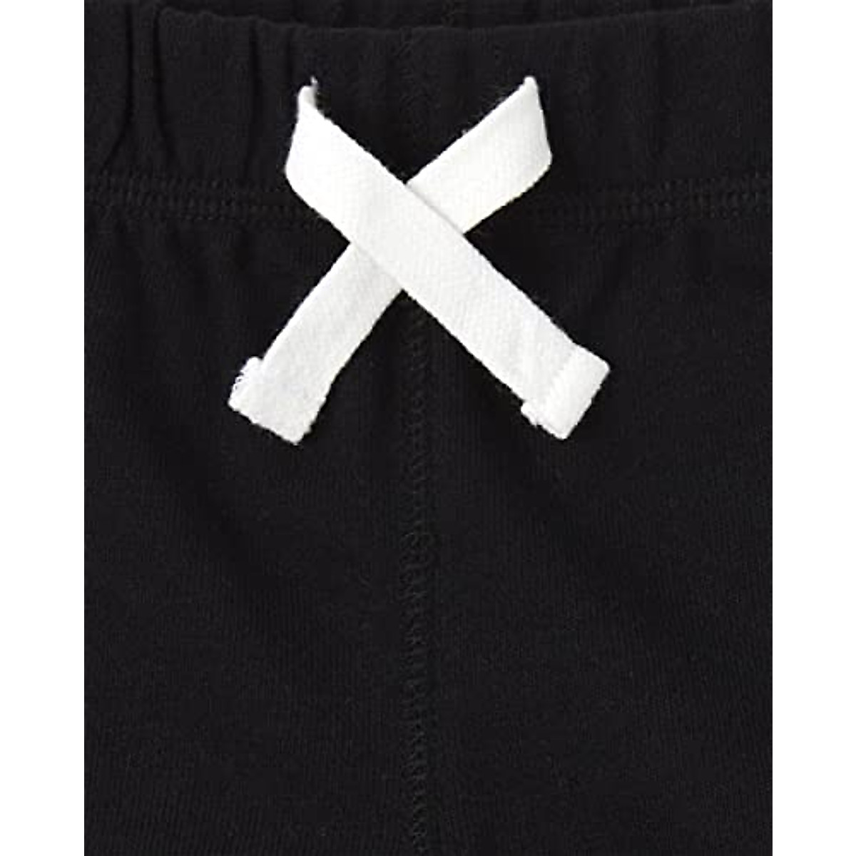 The Children's Place Baby Boys and Toddler Boys French Terry Shorts, Black/Smoke Gray/New Navy, 3T