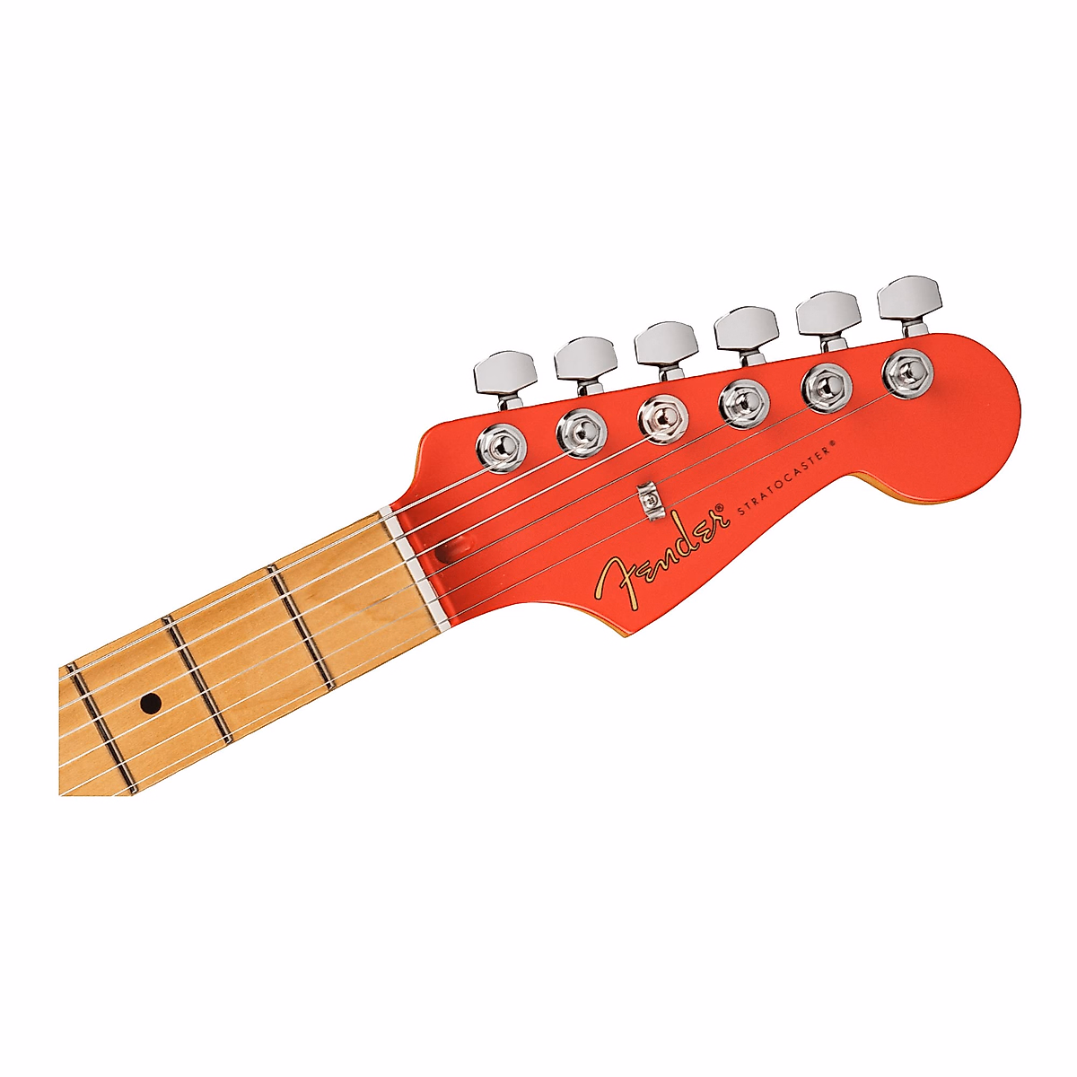 Fender Player Stratocaster Electric Guitar - Fiesta Red with Maple Fingerboard and Matching Headstock