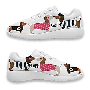 MICARE Dog Dad Gifts for Men Women Dog Gifts for Dog Lovers Dog Lover Print Shoes Dog Mom Gifts Dog Themed
