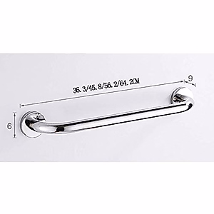 Handrails Grab Bar Bathroom Handicap Bathtub Rails, Elderly, Maternity Shower-Skid Armrests, Toilet Kitchen Handrail/45.8Cm (45.8cm)