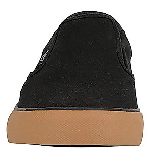 Lugz Mens Clipper Slip On Sneakers Shoes Casual - Black - Size 10.5 M