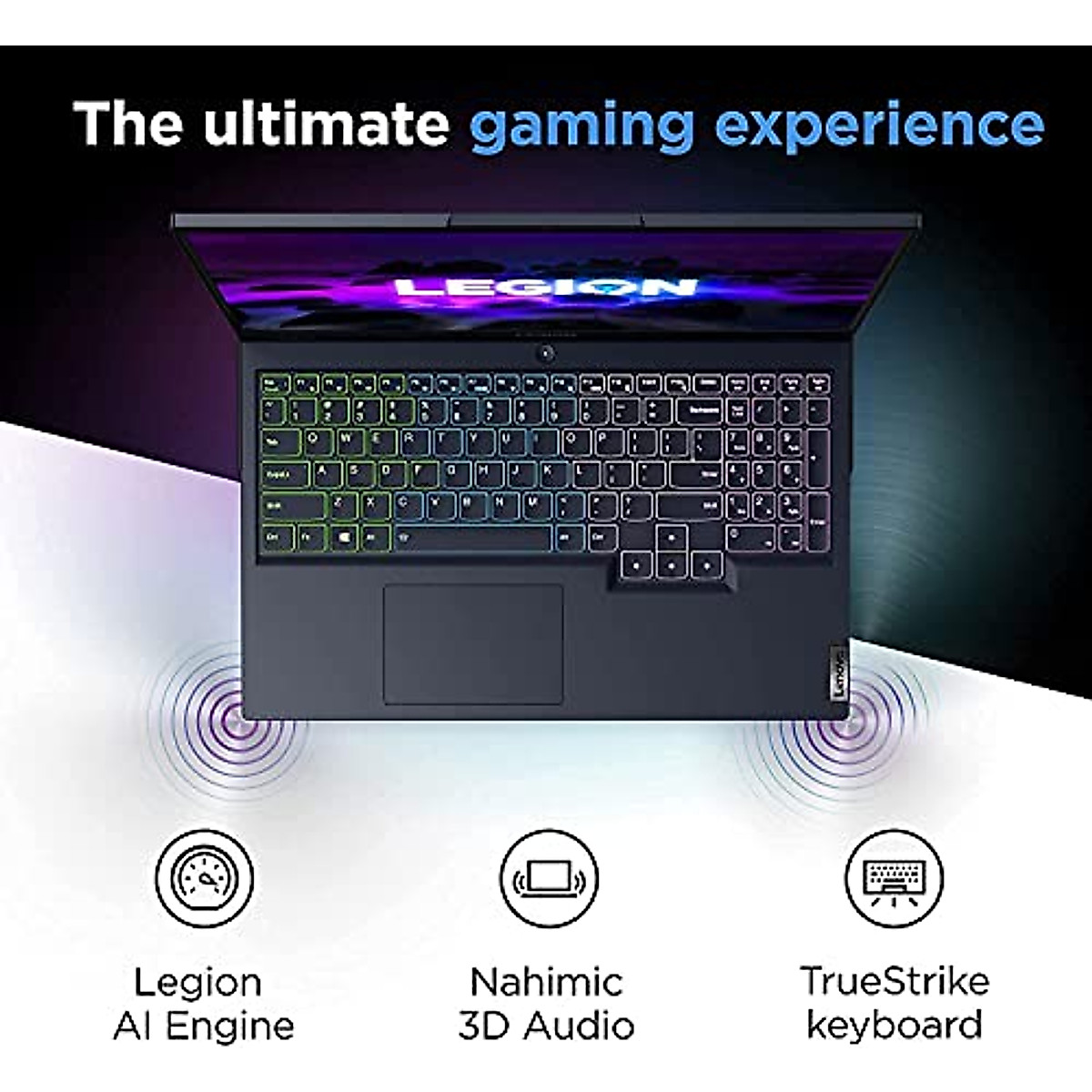 Lenovo Legion 5 Pro 16" 165Hz QHD IPS Gaming Laptop, AMD Ryzen 7 5800H, NVIDIA GeForce RTX 3070,RGB Backlight, TGP 130W, 32GB RAM, 2TB PCIe SSD, Windows 10H, 32GB USB
