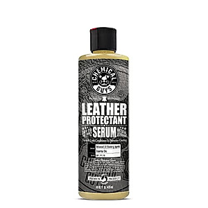 Chemical Guys SPI_111_16 Leather Protectant, Dry-to-The-Touch Serum for Car Interiors, Furniture, Apparel, Boots, and More (Works on Natural, Synthetic, Pleather, Faux Leather and More) , 16 fl oz