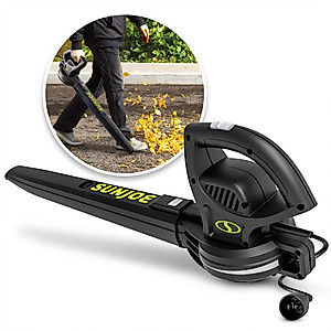 Sun Joe SBJ597E 6-Amp 155 Mph Electric Leaf Blower