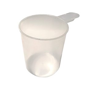 3/4 Cup (6 Oz. | 175 mL) Short Handle Scoop for Measuring Coffee, Pet Food, Grains, Protein, Spices and Other Dry Goods (Pack of 1)