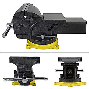 Olympia Tools 38-647 6in One-Hand Operation Quick Release Bench Vise