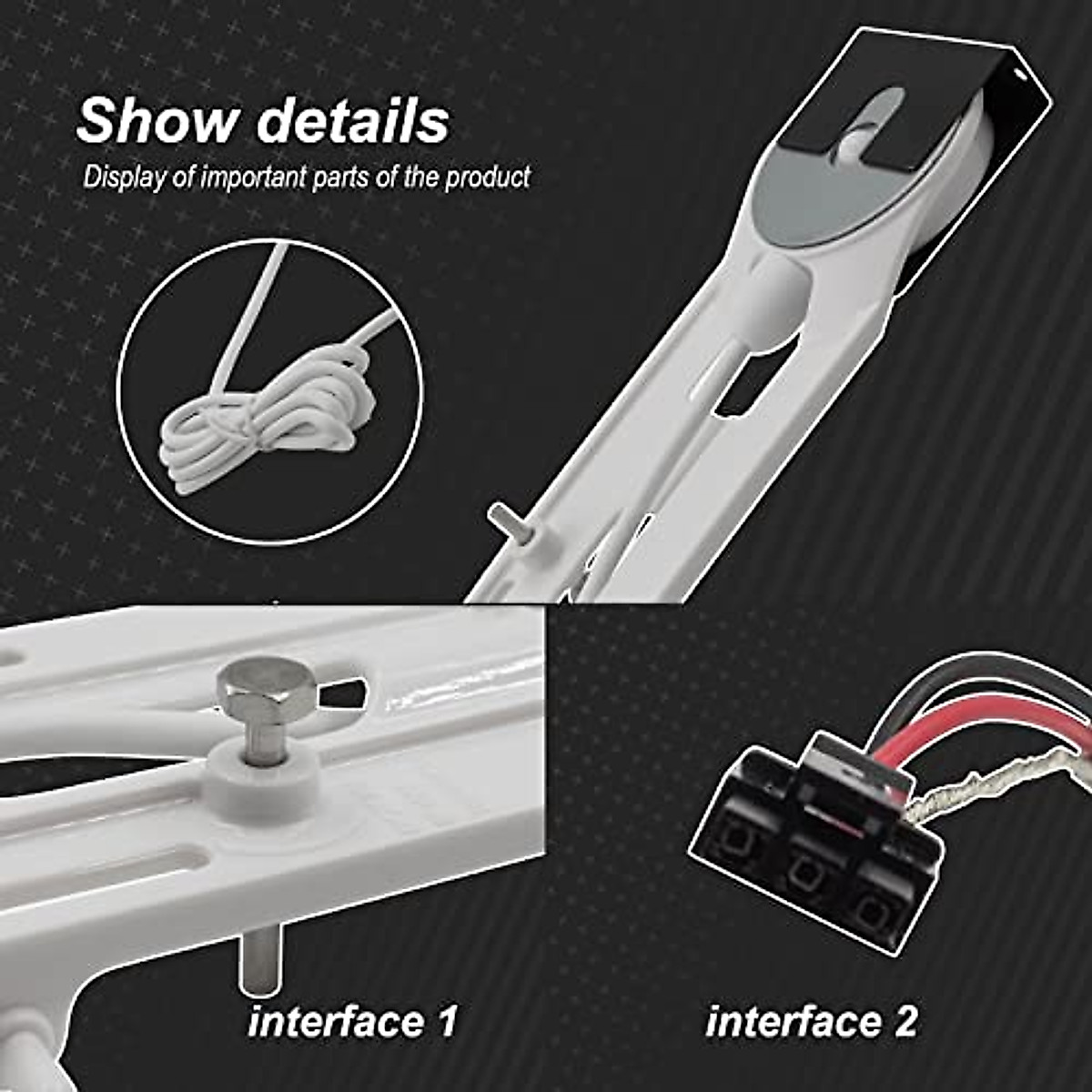 000008660 Ice Thickness Probe Assembly for Manitowoc, Ice Thickness Control, ice Machine Parts for Manitowoc,Compatible with Indigo Series Ice Machine etc