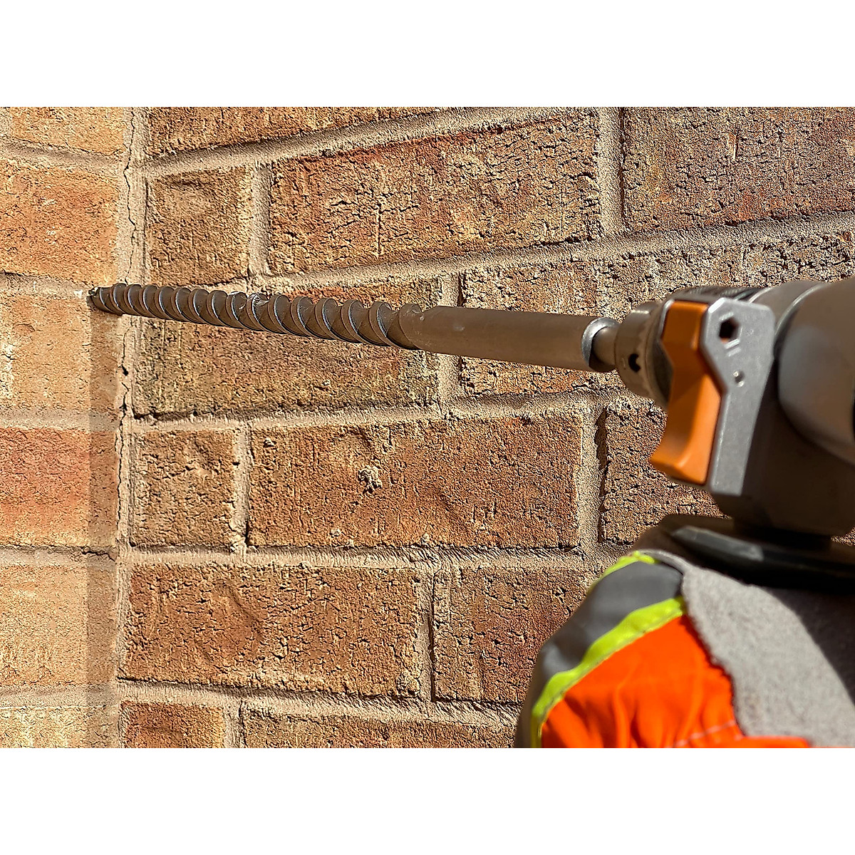 Chuck's Bits 1/2 inch x 24 inch (Approx.) Masonry Bit, Carbide-Tipped Carbon Steel (12mm x 600mm)