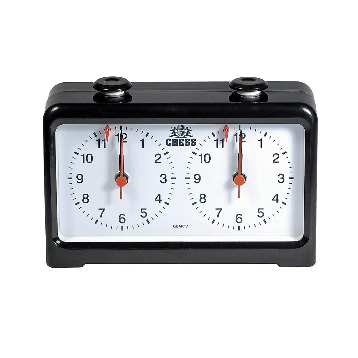 WE Games Royal Crest Analog Chess Clock/Timer by Wood Expressions