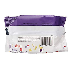 Amazon Brand - Mama Bear Saline Nose and Face Baby Wipes, Hypoallergenic, Unscented, 180 Count (6 Packs of 30)