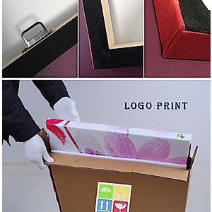 KREATIVE ARTS - Green Turtle Hidden in Coral Canvas Prints Sea Wall Art Underwater Sea Painting Print On Canvas Animal Pictures Framed Artwork For Home Office Decoration Gift 24x36inch