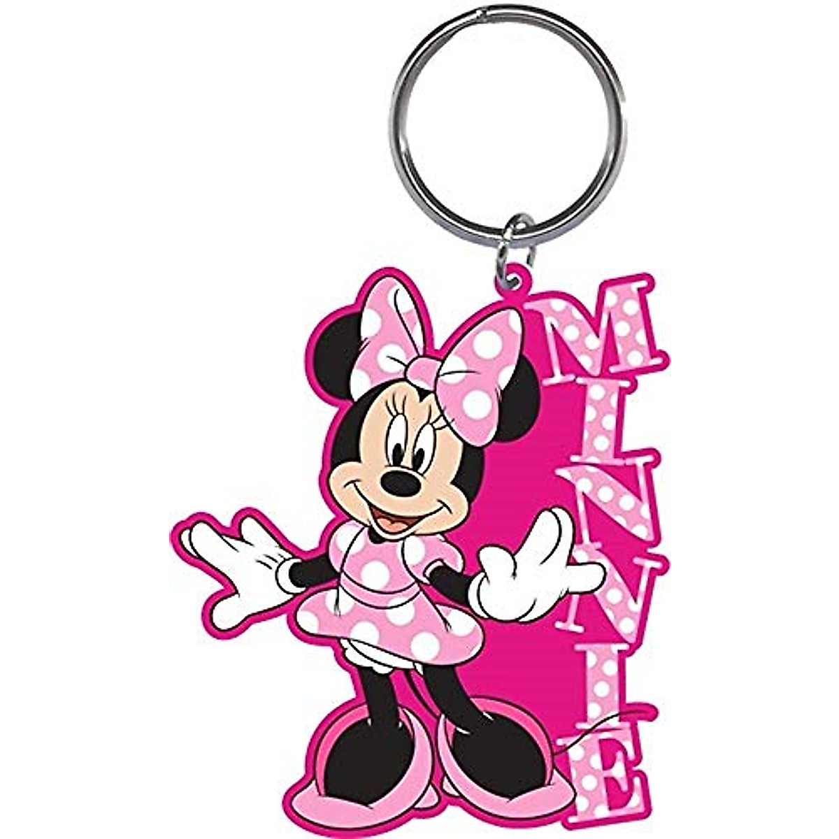 Disney Minnie Mouse Standing Laser Cut Keychain key chain