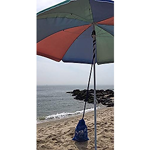 Noblo Umbrella Buddy-Simple Beach Shade Umbrella Anchor (blue)